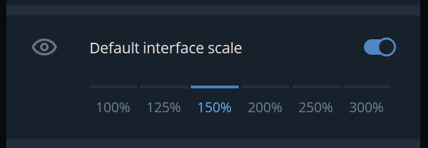 [Discussion] Possibility of changing the interface scale WITHOUT ...