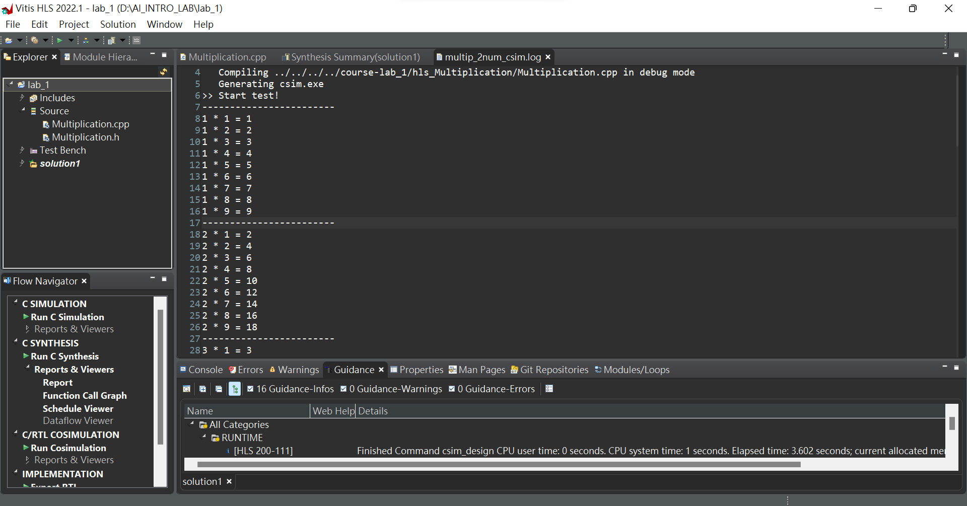 course-1-lab question · bol-edu HLS-SOC-Discussions · Discussion #8 · GitHub