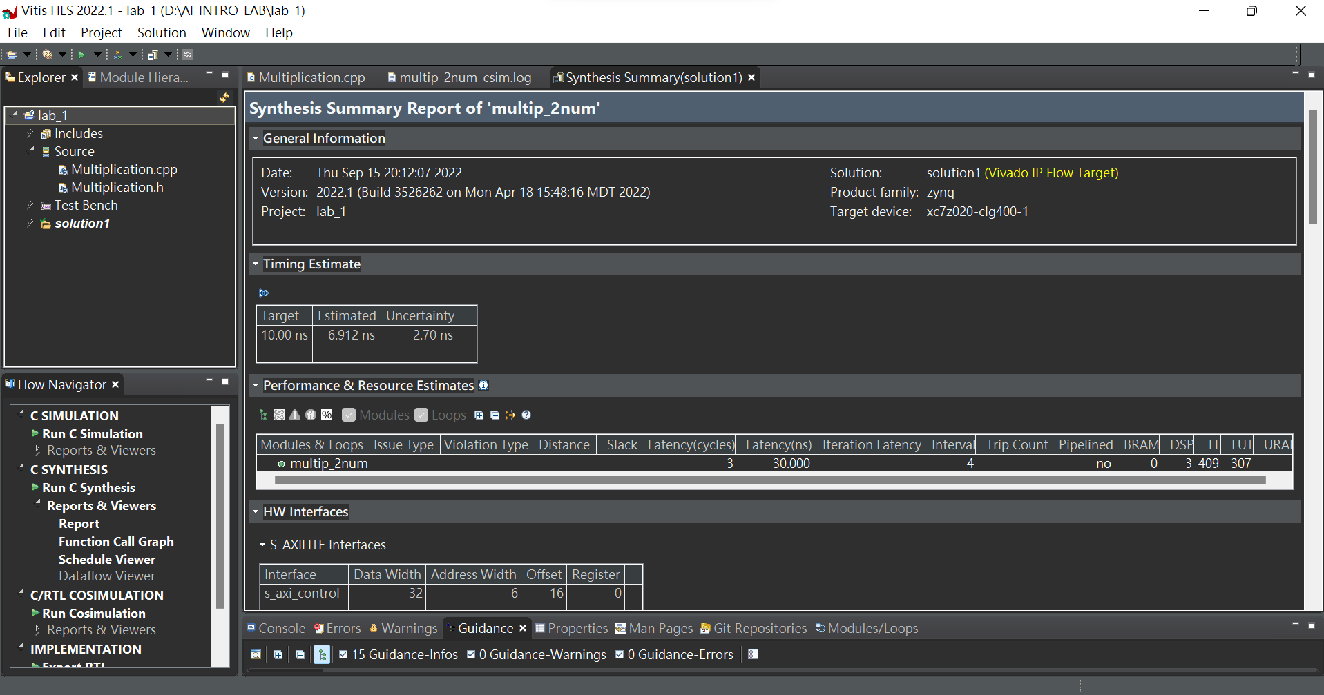 course-1-lab question · bol-edu HLS-SOC-Discussions · Discussion #8 · GitHub
