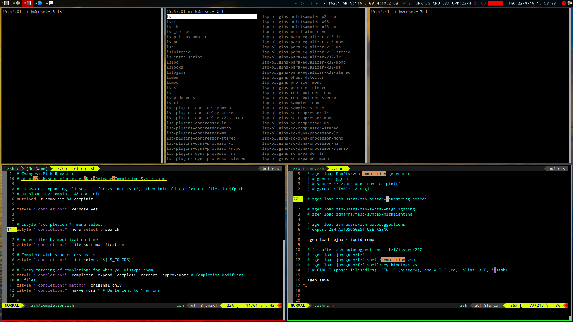 Duplicate character with completion menu select search · Issue #584 ...