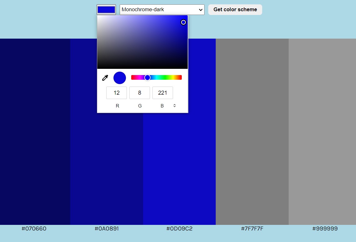 GitHub - eshan-one/Color-Scheme-API-: The Color Scheme API generates ...