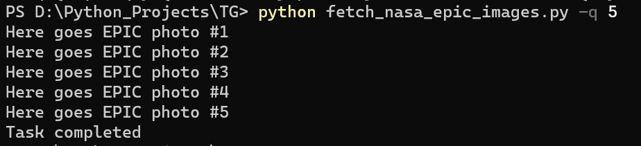 GitHub - Ph0enixGh0st/Space-Telegram: The script downloads photos from ...