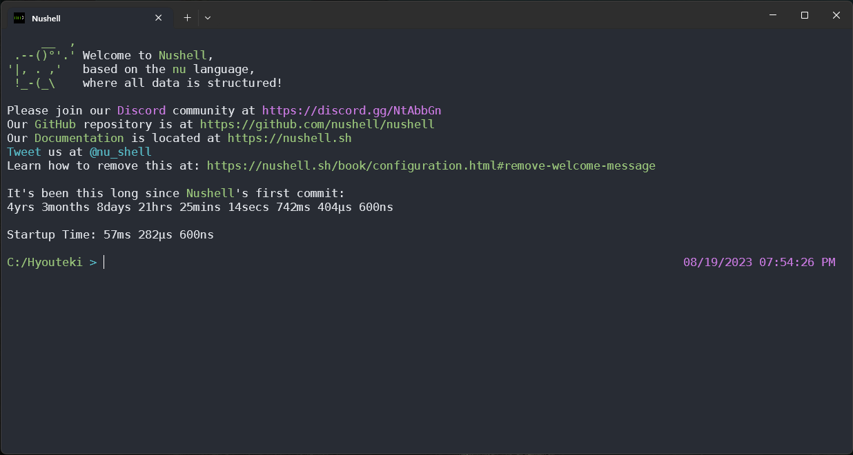 Resizing window does not reflect to shell · Issue #10059 · nushell/nushell · GitHub