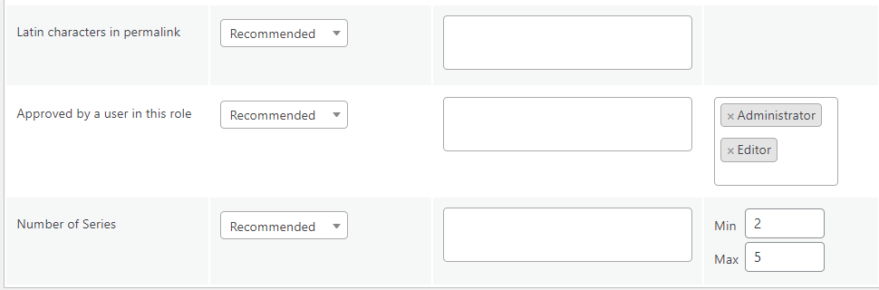 Setting Limits in Checklist for Series · Issue #410 · publishpress/PublishPress-Checklists · GitHub