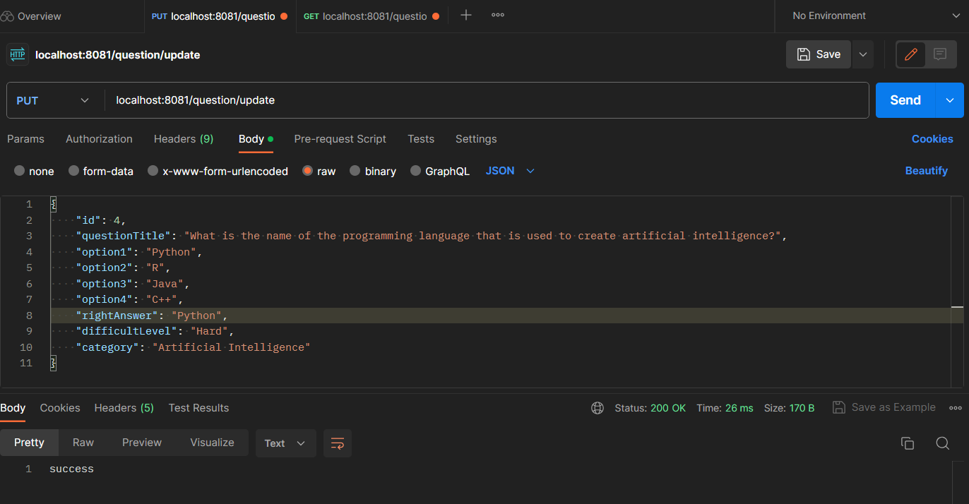 GitHub - sameh-tarek/Quiz-App: Quiz App API with Spring Boot