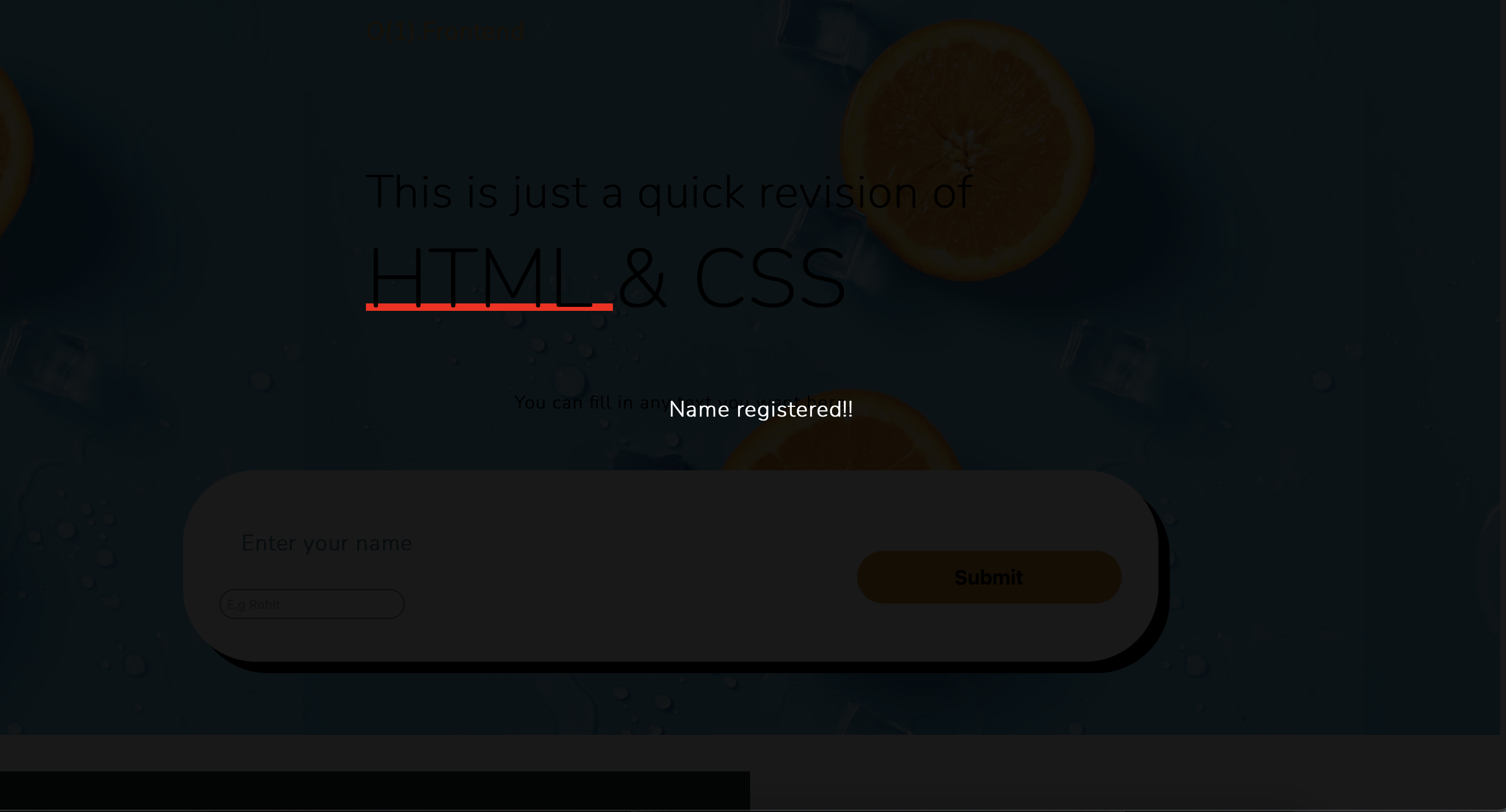 GitHub - TRohit20/Frontend-Quick-Revision: This repository contains a website built purely using ...