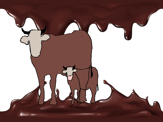 GitHub - gabykh1/chocolate-poster: The code creates shapes of cows on a ...