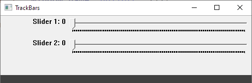 Excess Vertical Space Allocated To Toolbar As More Trackbars Are Added In Winapi Highgui Backend 