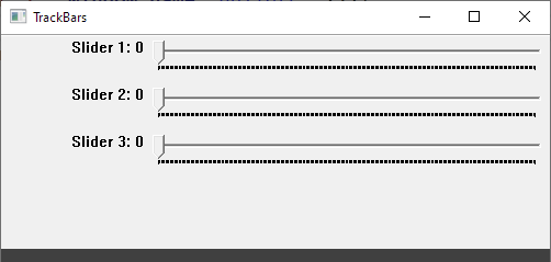 Excess vertical space allocated to toolbar as more trackbars are added in WinAPI HighGUI backend ...