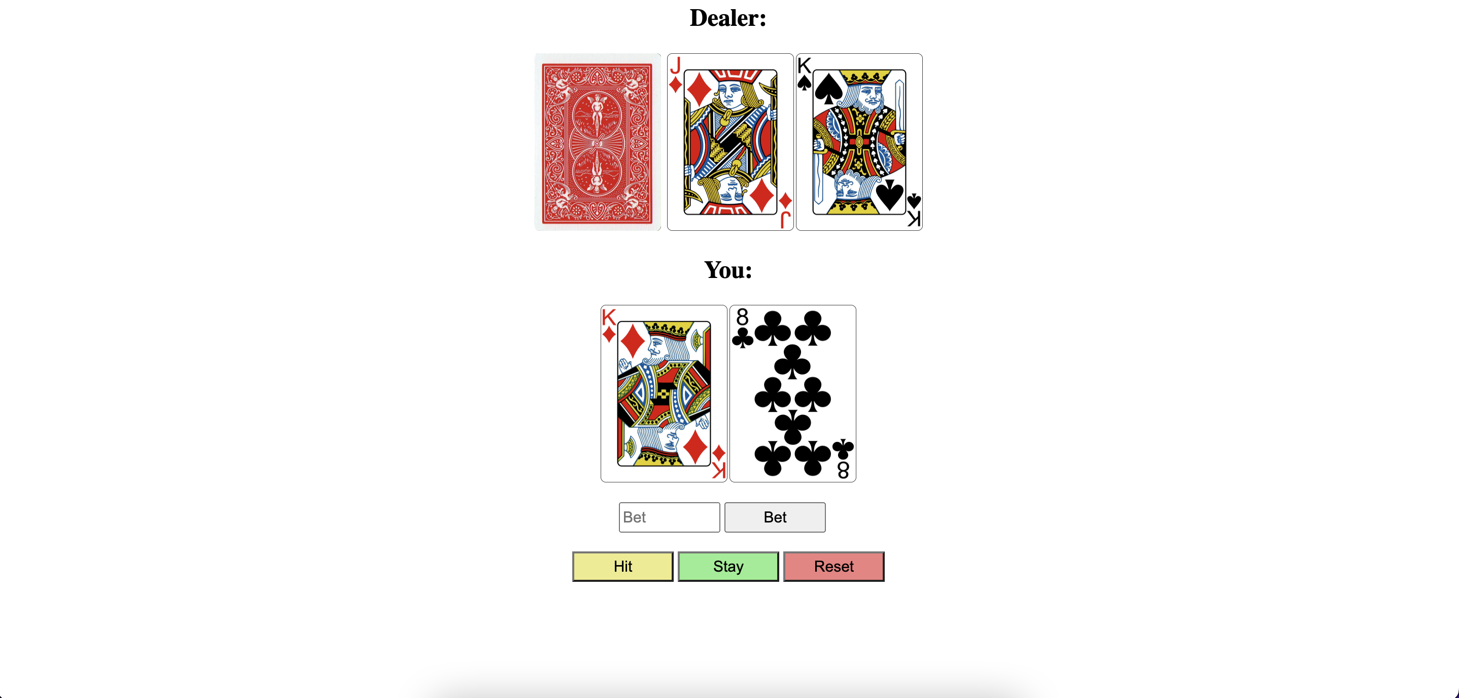GitHub - salimessa/Blackjack-Project