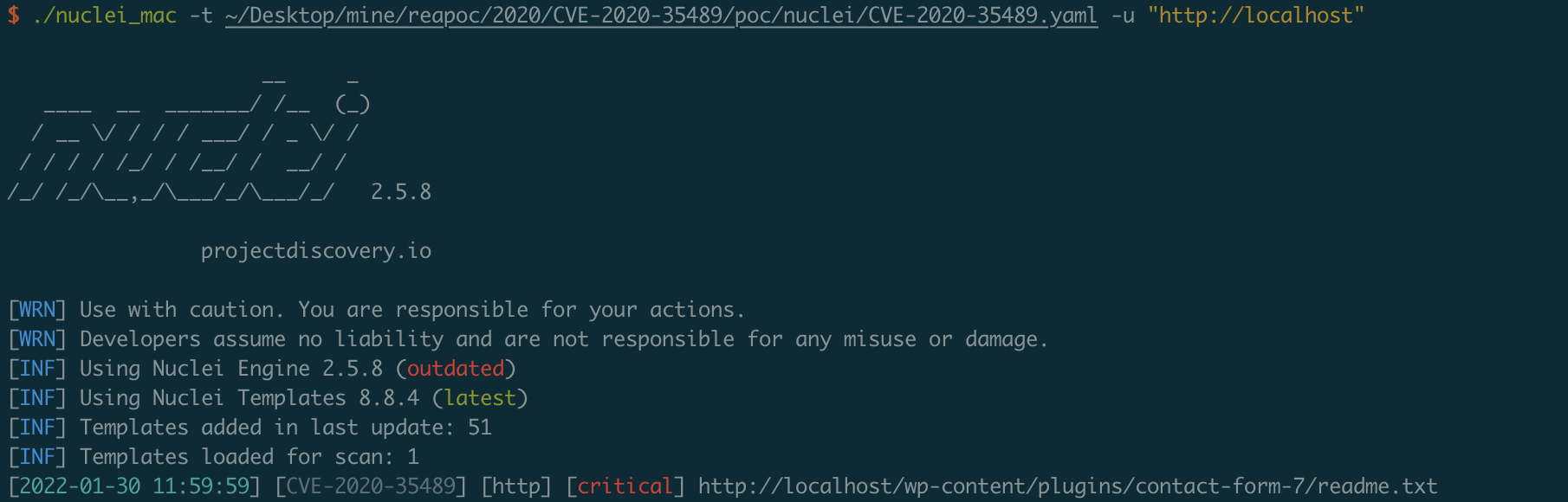 template CVE-2020-35489 may be wrong · Issue #3636 · projectdiscovery ...