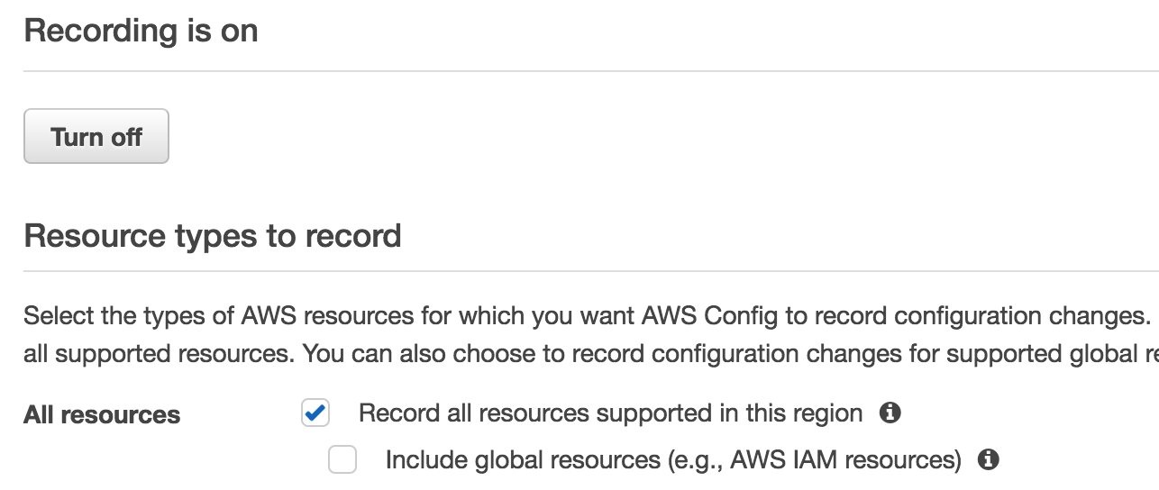 AWS Config recorder does not enable global resource · Issue #1389 · hashicorp/terraform-provider ...