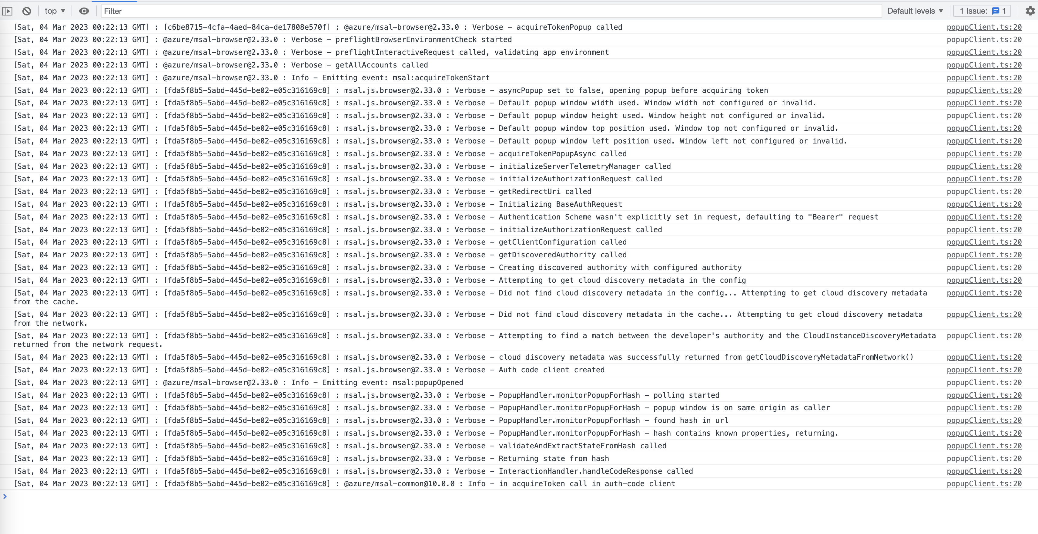 Chrome browser freezes after popup login window closed · Issue #5755 · AzureAD/microsoft ...