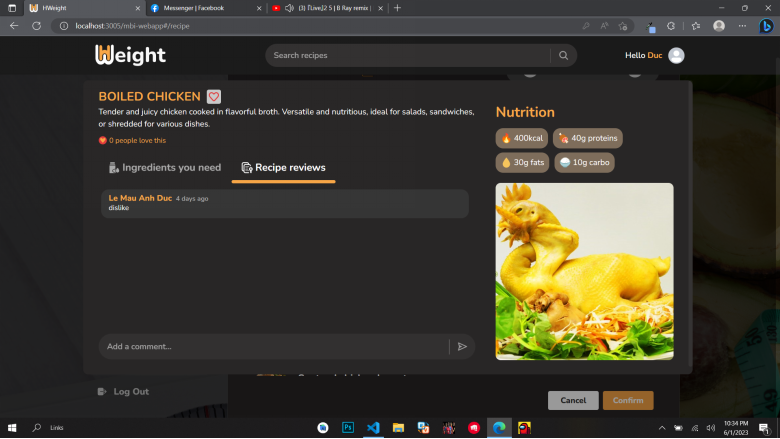 GitHub - Th1nh2411/hweight
