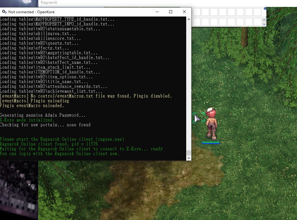 [twRO] XKore1 can't connect with RO client · Issue #3592 · OpenKore/openkore · GitHub