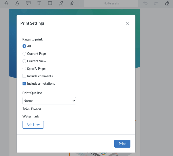 [Feature Request] Close Button for the Print Modal · Issue #938 · ApryseSDK/webviewer-ui · GitHub