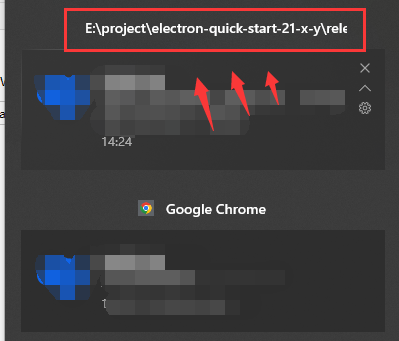 [Bug]: I don't know how to customize which application the notification comes from in Window 10 ...