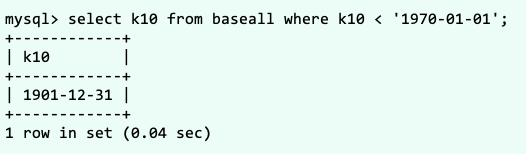 Spark date result is 1970-01-01 when doris date is before 1970-01-01 or after 2038-01-19 · Issue ...