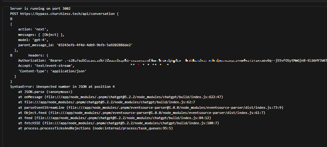 Access Token部署，GPT-4回复中断 · Issue #1176 · Chanzhaoyu/chatgpt-web · GitHub