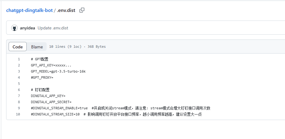 大佬，能自定义请求地址BASE_URL吗？ · Issue #26 · anyidea/chatgpt-dingtalk-bot · GitHub