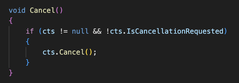 .Net: Cancelling IChatCompletion.GenerateMessageStreamAsync() throws ...