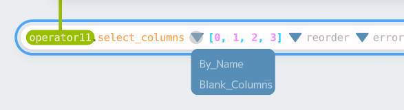 Item List In The Node Is Rendered Wrong No Dropdowns To Select Item Name · Issue 6735 · Enso