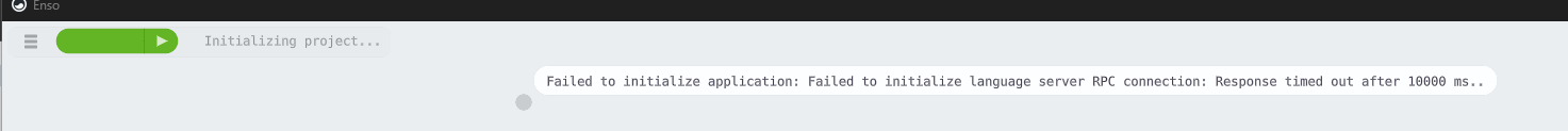Failed to initialize application error when launching new project · Issue #7060 · enso-org/enso ...