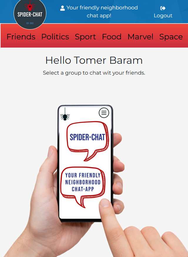 GitHub - tomerbaram1/Spider-chat