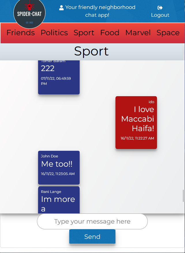 GitHub - tomerbaram1/Spider-chat