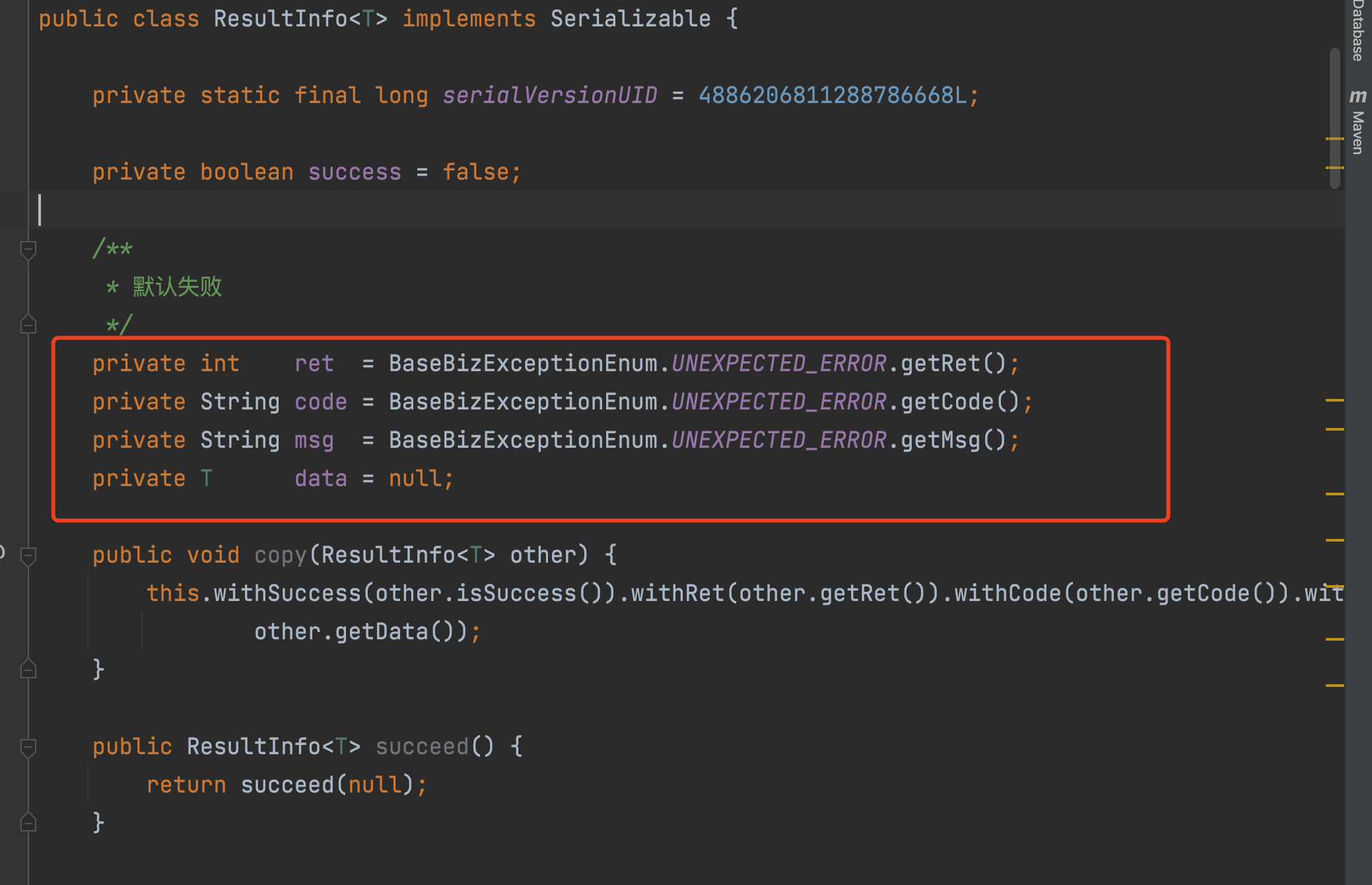 【Question】实体类中的形参有默认值，JSONObject.parseObject()时拿到的是默认值 · Issue #4227 · alibaba/fastjson · GitHub