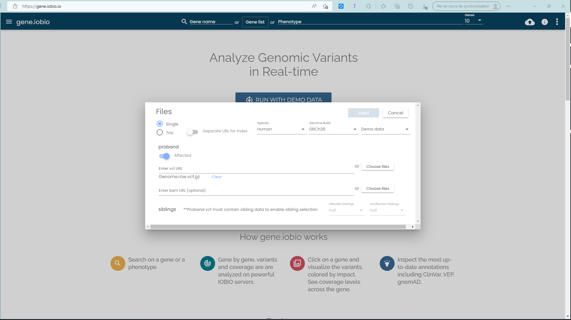 Can't upload data · Issue #835 · iobio/gene.iobio · GitHub