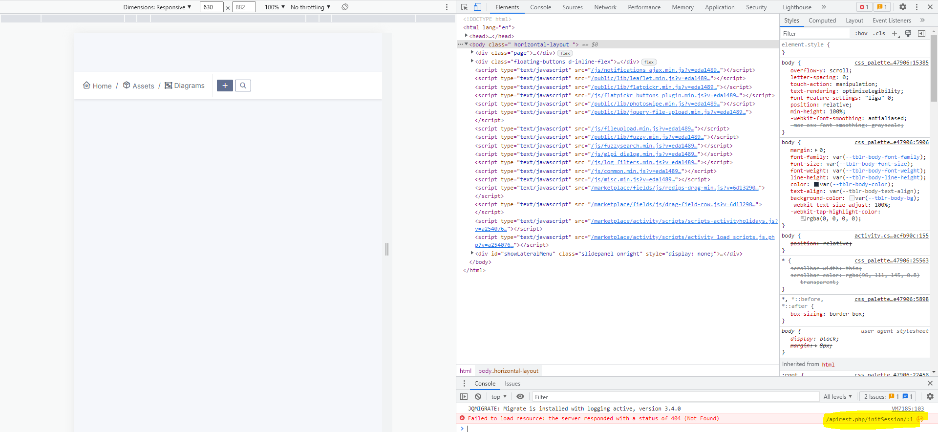 Archimap Blank page · Issue #68 · ericferon/glpi-archimap · GitHub