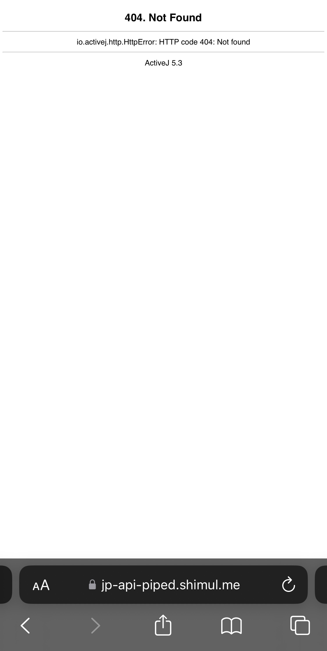 404. Not Found io.activej.http.HttpError: HTTP code 404: Not found ActiveJ 5.3 · Issue #1193 ...