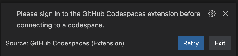 VS Code extension requests to sign in before connecting to a codespace · community · Discussion ...