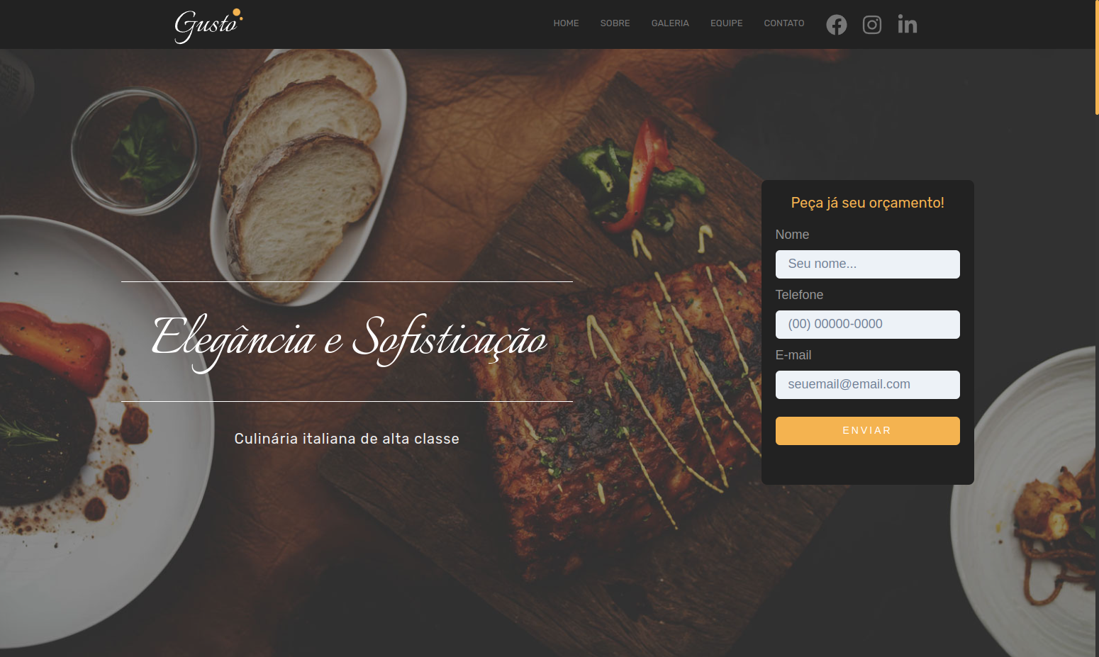 GitHub - elielgomes/Gusto-Buffet