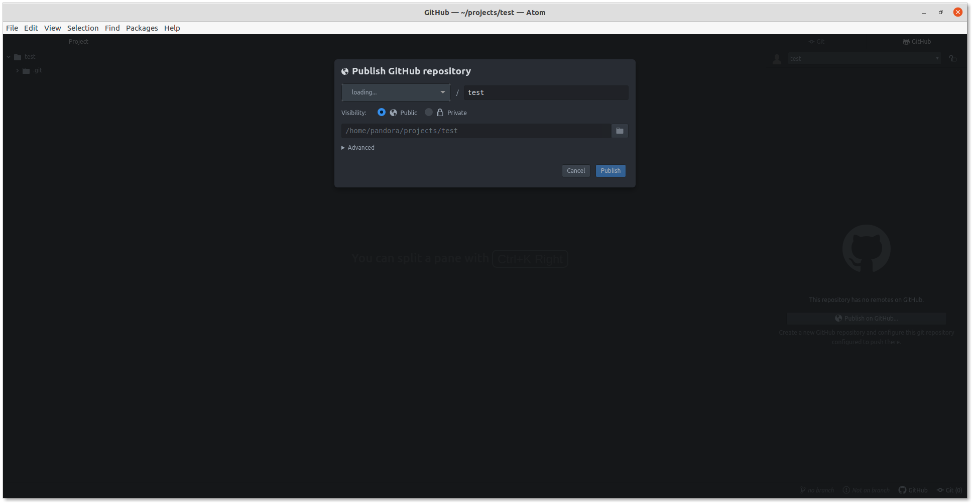 Github Logout Fails Left In Bugged State · Issue 2469 · Atomgithub