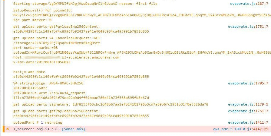 Weird issue on some windows machines · Issue #378 · TTLabs/EvaporateJS · GitHub