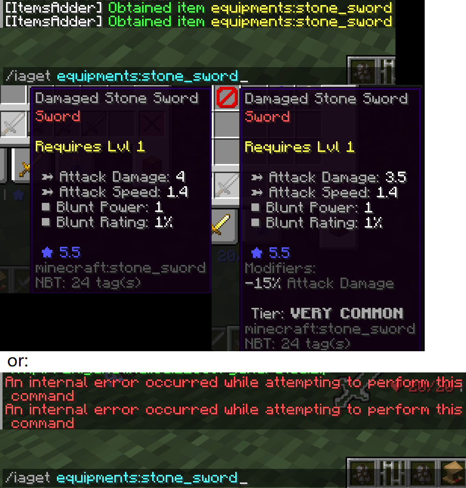 use_mmoitem_displayname issue related to mmoitem modifiers · Issue #2573 · PluginBugs/Issues ...