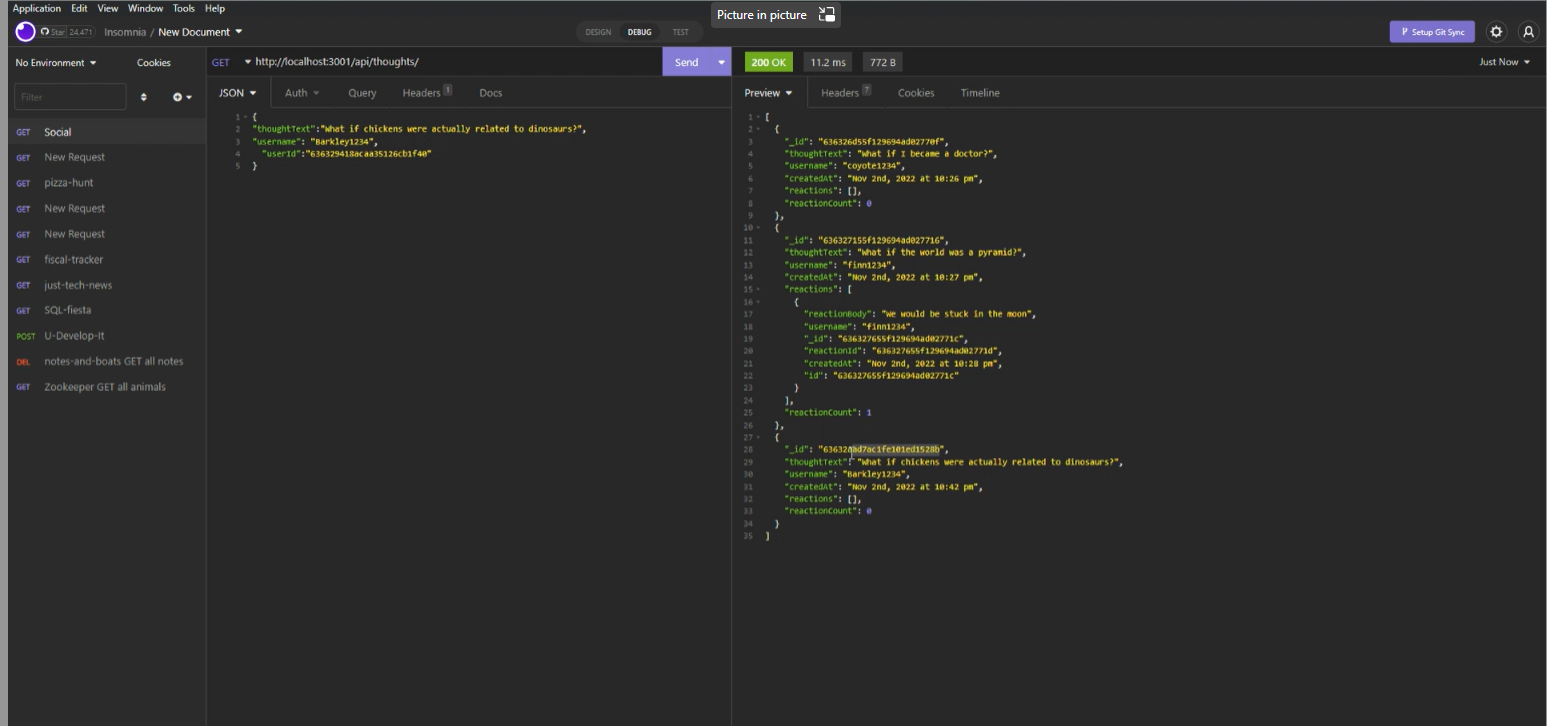 GitHub - cvanbreda91/boastful-social: NoSQL Challenge: Social Network API