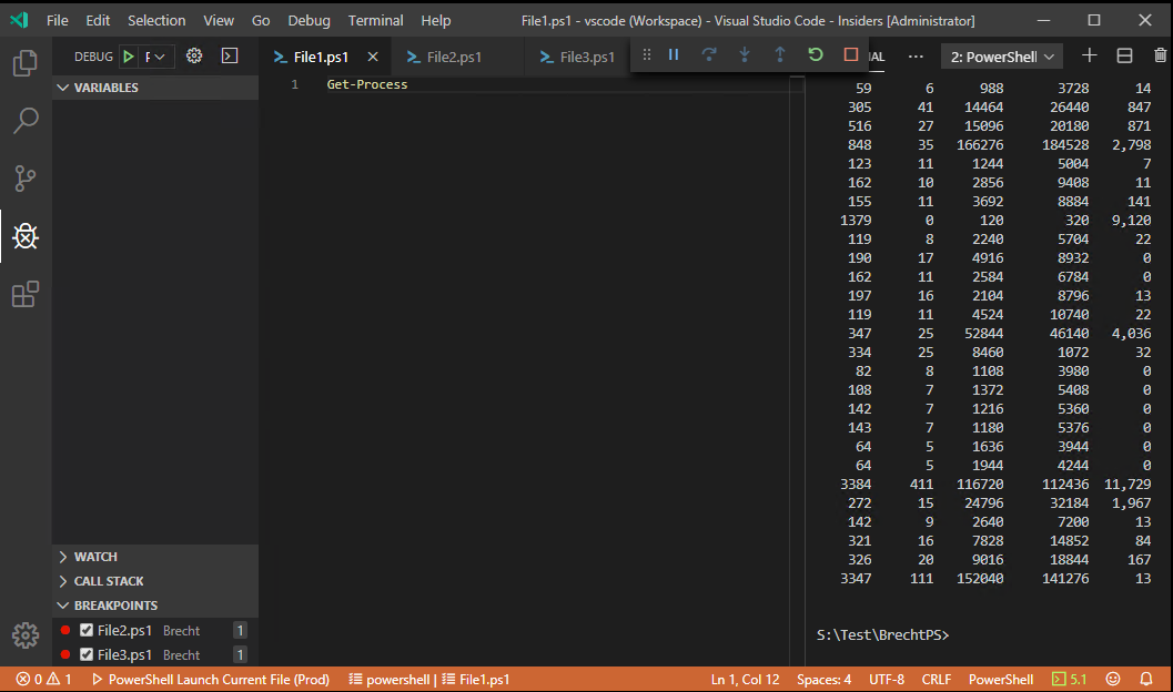 Script Fails To Run On Second Run · Issue 2319 · Powershellvscode Powershell · Github