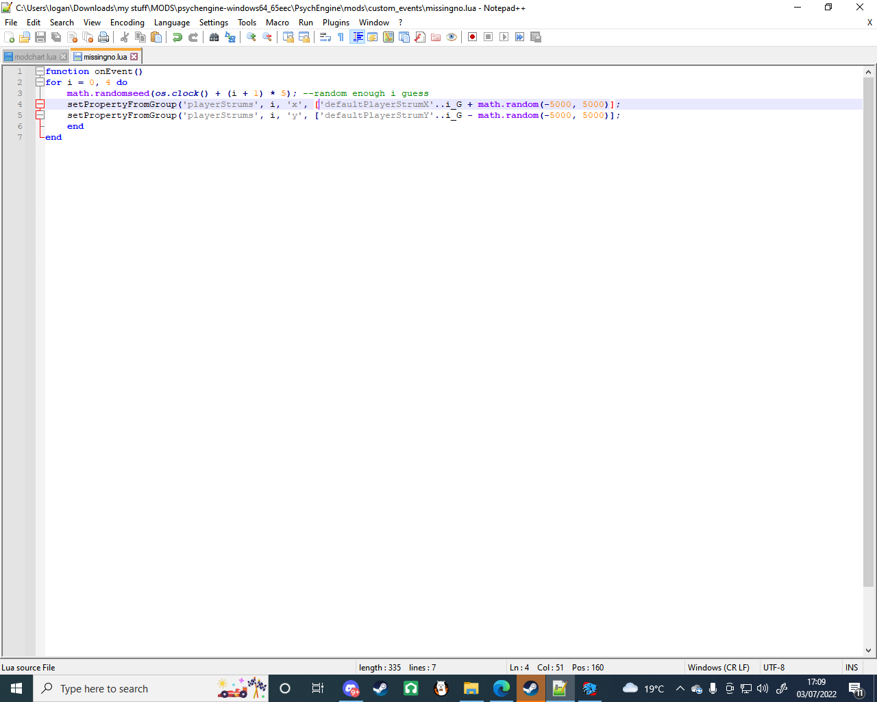randomized note positions · Issue #9478 · ShadowMario/FNF-PsychEngine ...