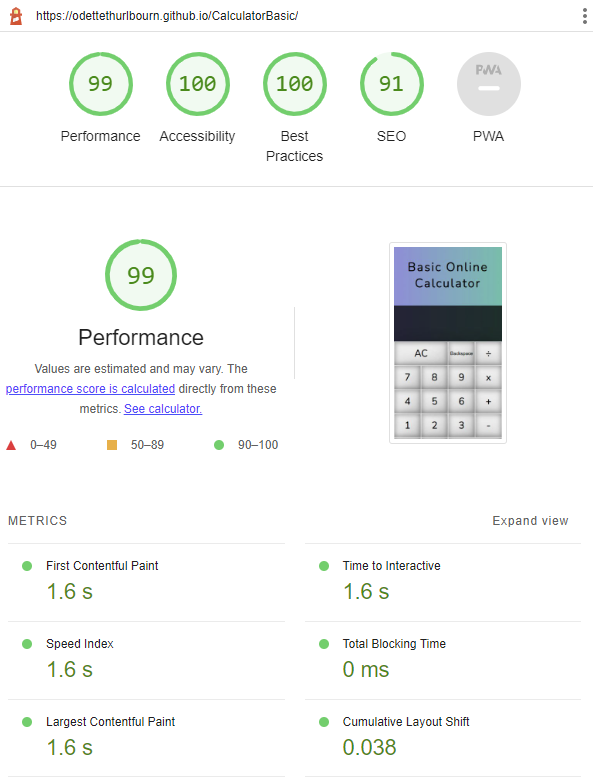 GitHub - OdetteThurlbourn/CalculatorBasic