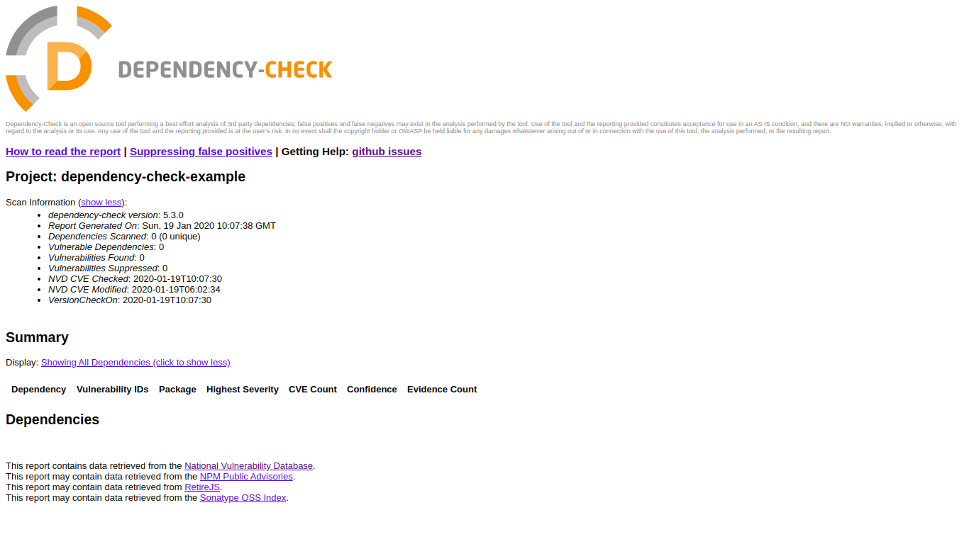 Dependency Check Sh Not Found Vulnerability In Pom Xml · Issue 2436 · Jeremylong
