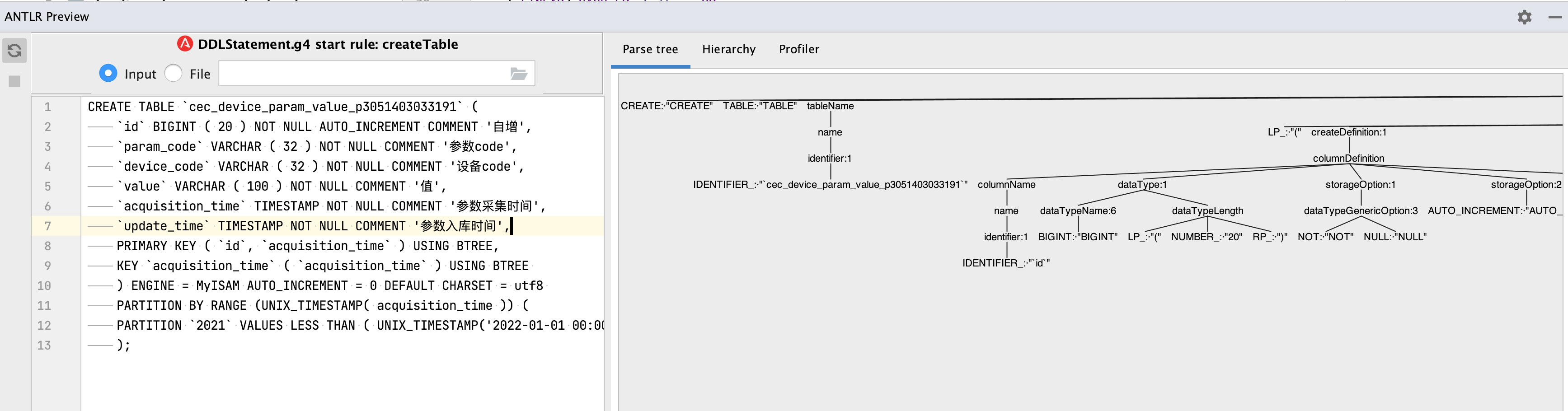 INFO： no viable alternative at input 'RANGE' · Issue #11007 · apache/shardingsphere · GitHub