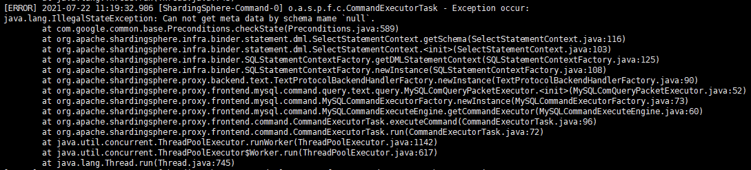 Support Sql Statement Execution With Schema · Issue 11075 · Apacheshardingsphere · Github 4963