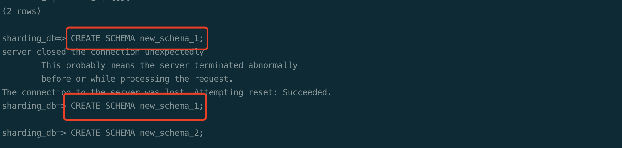 Cannot persist to Zookeeper when there is no table under PostgreSQL schema · Issue #17061 ...