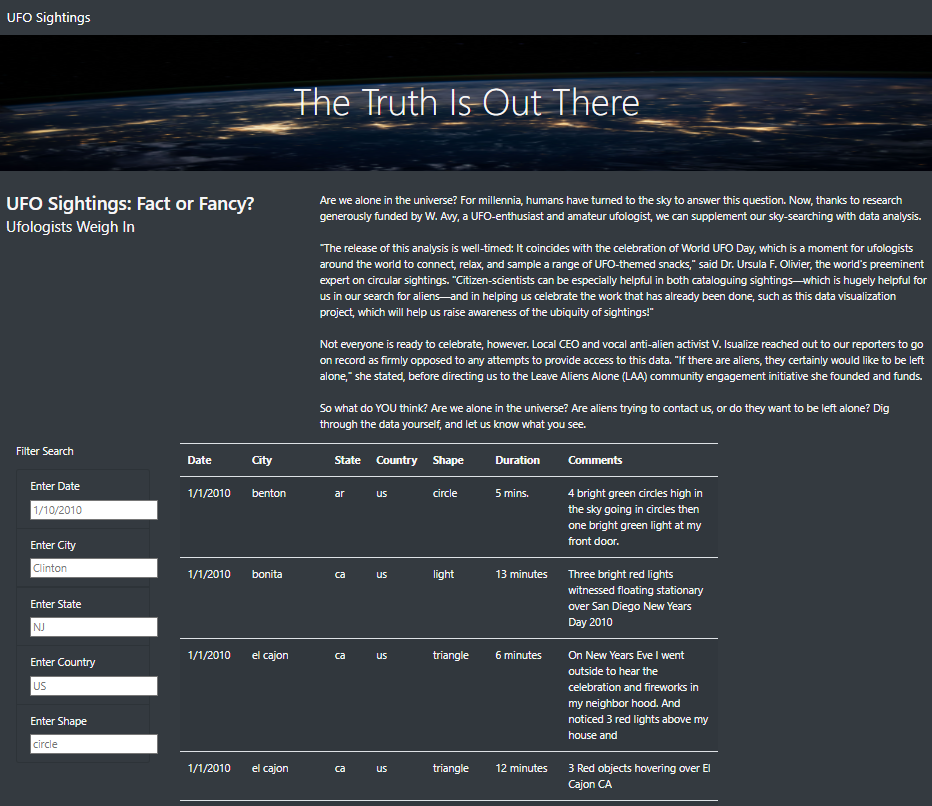 GitHub - qaz957/UFOs