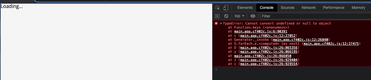 UI is stuck on the "Loading..." screen · Issue #2061 · reportportal ...