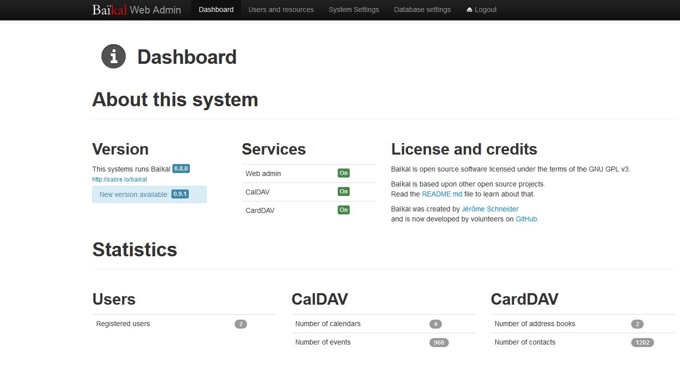 the upgrading seem to be not opered · Issue #1086 · sabre-io/Baikal · GitHub