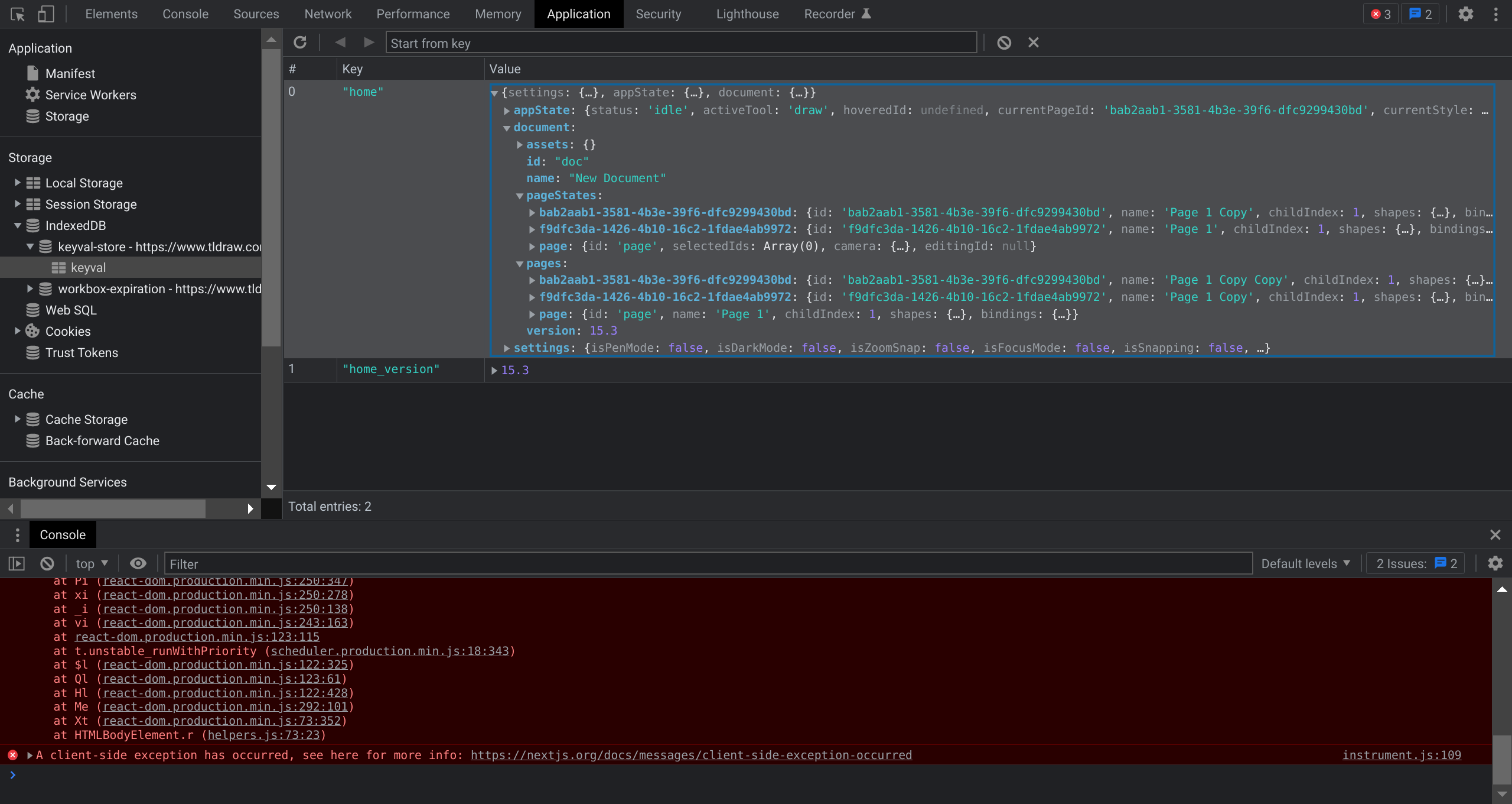 [bug] Duplicating non-current page can cause app to become unusable · Issue #273 · tldraw/tldraw ...